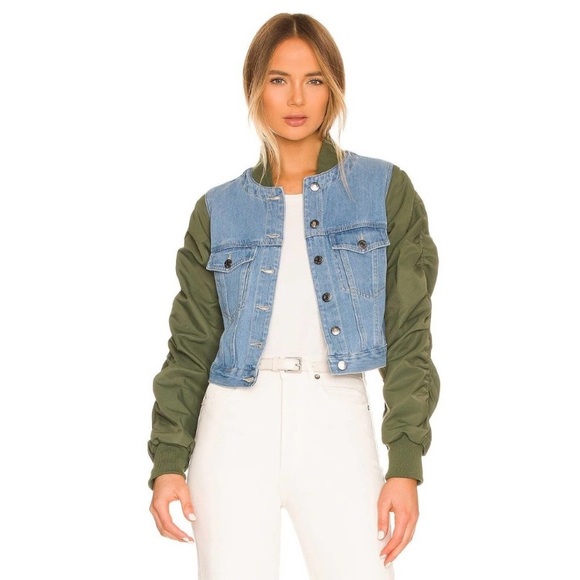 Veronica Beard | Jackets & Coats | Veronica Beard Emelia Mixed Media Bomber Jacket M | Poshmark